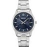 Seiko Men's Essential Blue Dial Stainless Steel Watch - SUR419