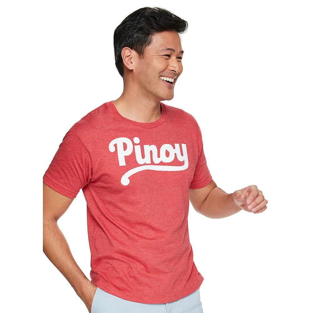 Men's Pinoy Text Tee