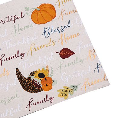 Celebrate Together™ Fall Fall Words Placemat