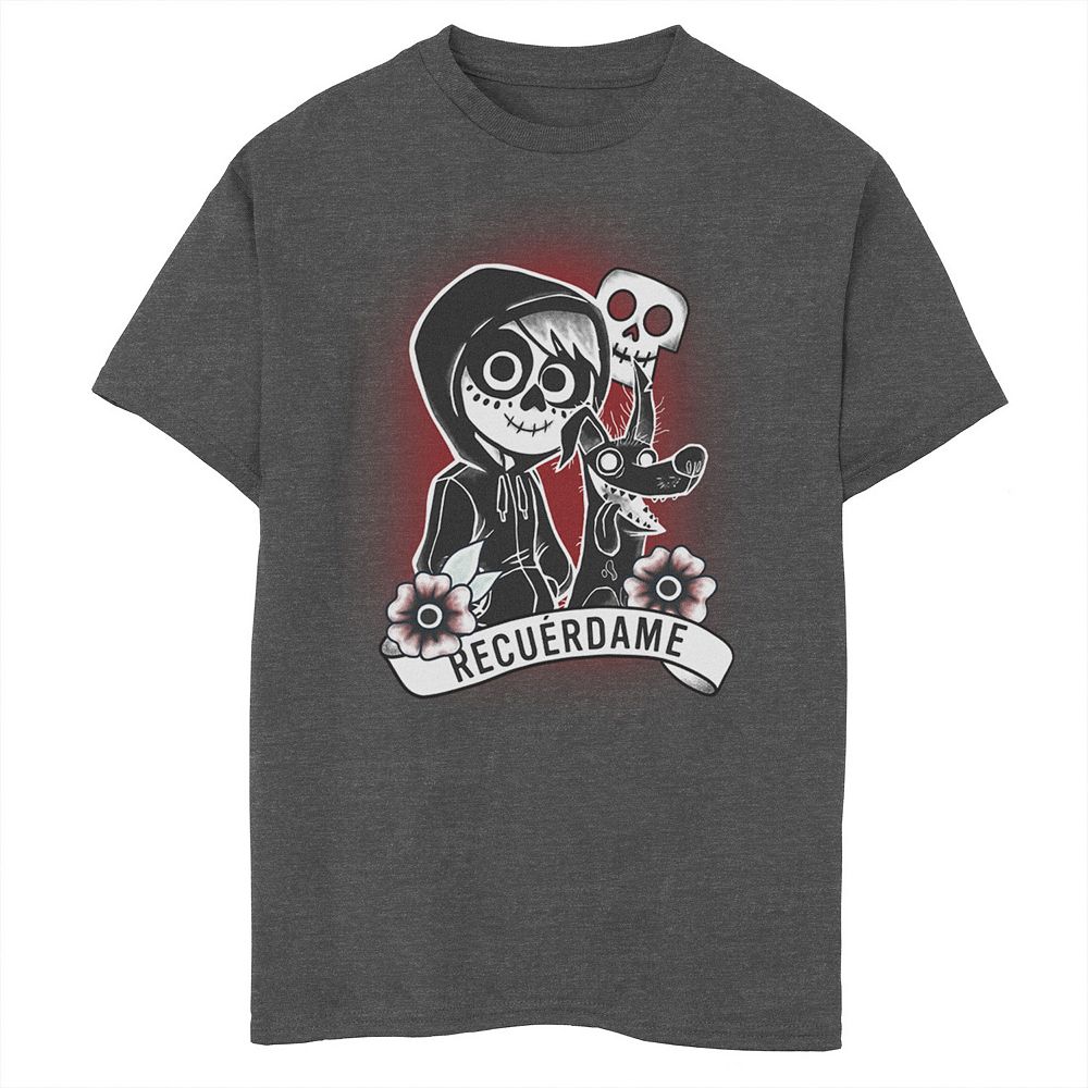 Disney / Pixar's Coco Boys 6-20 Miguel Recuerdame Portrait Graphic Tee