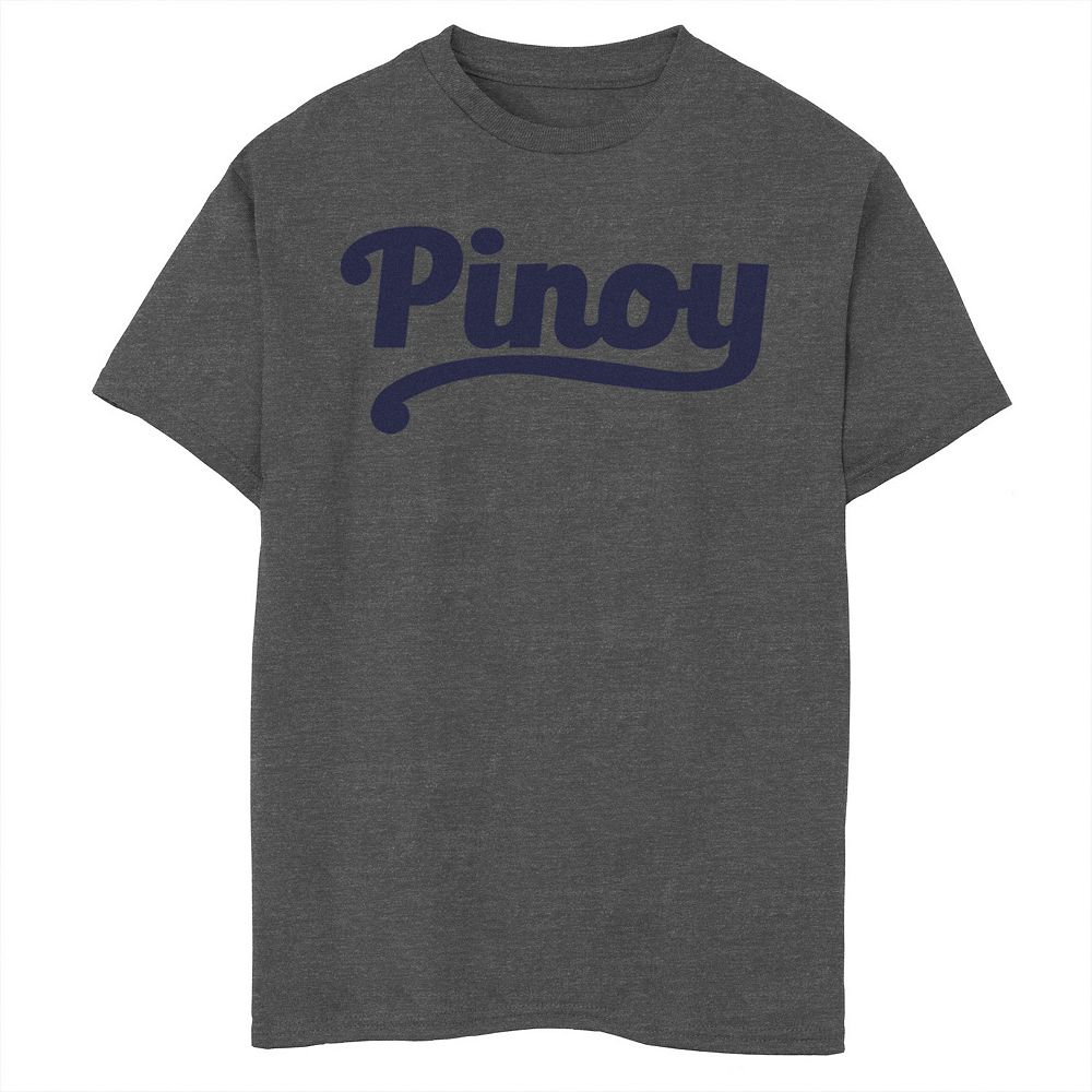 Boys 6-20 Pinoy Text Graphic Tee