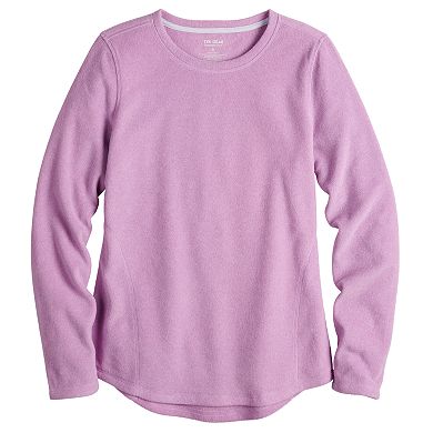 Petite Tek Gear® Microfleece Crewneck Top