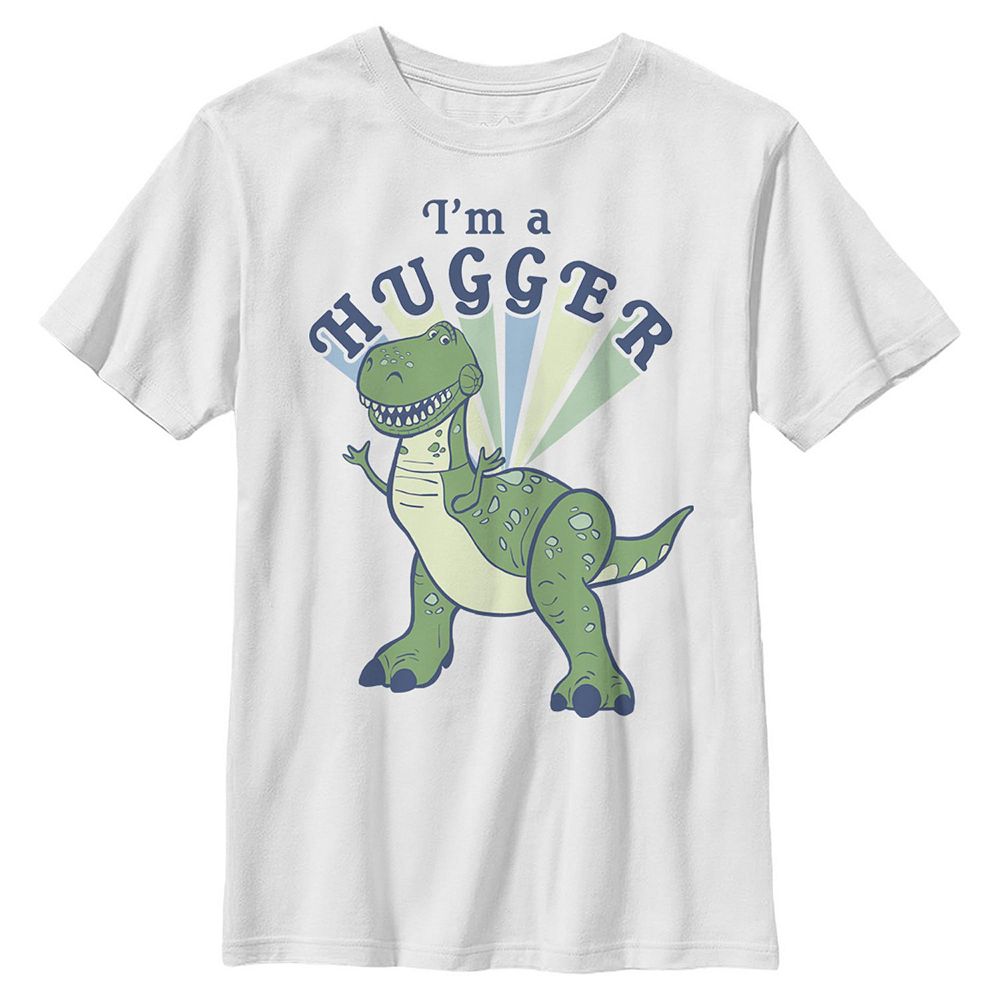 Disney / Pixar Toy Story 4 Rex I'm A Hugger Colorful Portrait Boys 6-20 ...