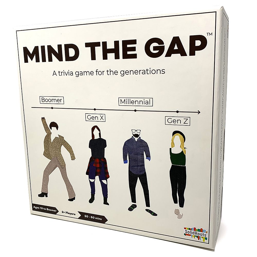 Mind the Gap: A Generational Trivia Game by SolidRoots LLC