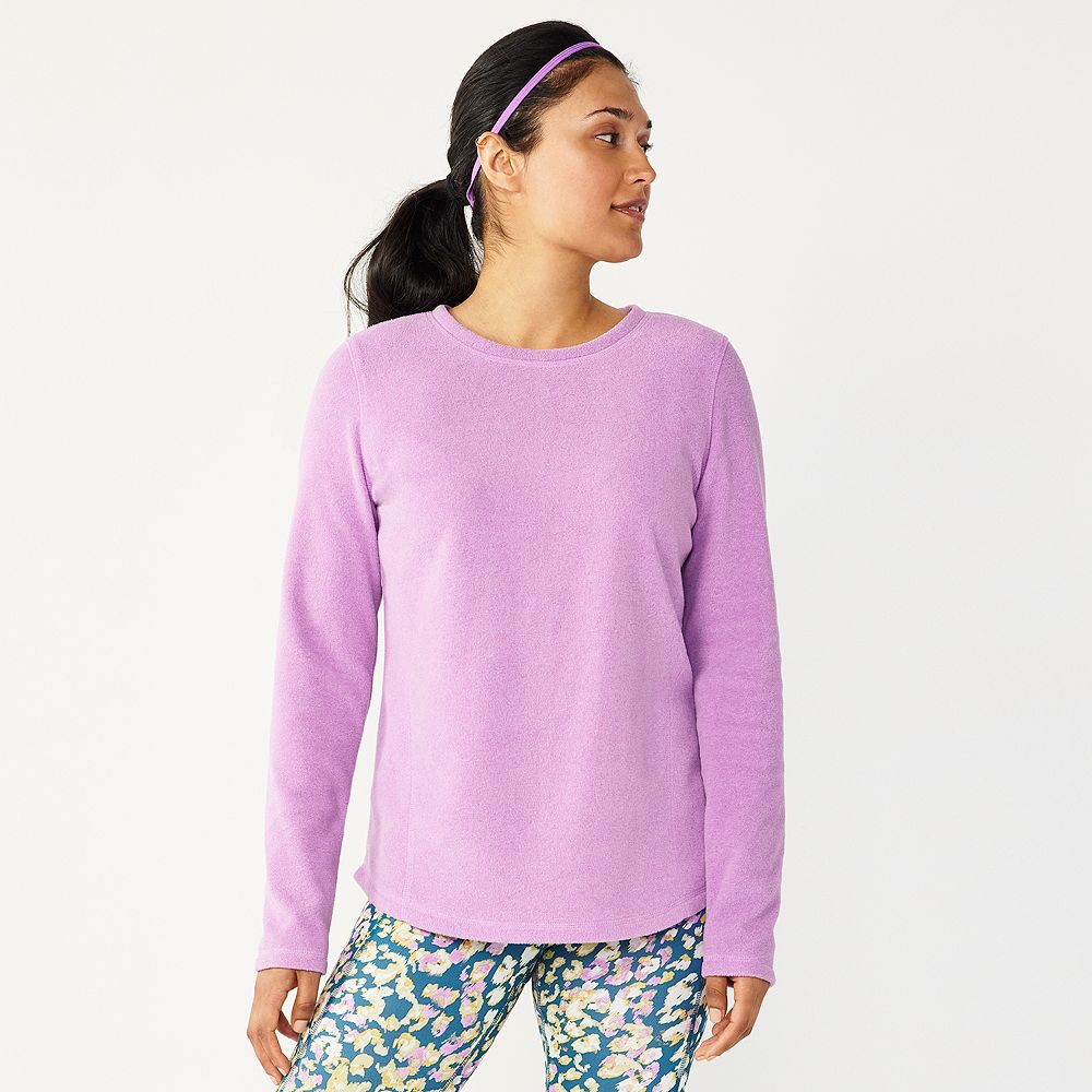 Women's Tek Gear® Microfleece Crewneck Top