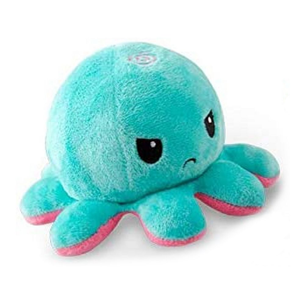Tee Turtle LLC Original Reversible Pink/Aqua Octopus Plush