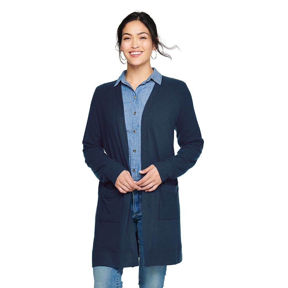 Women's Sonoma Goods For Life® Lightweight Duster Completer Cardigan