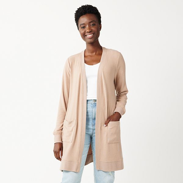 Women's Sonoma Goods For Life® Lightweight Duster Completer Cardigan