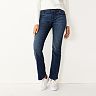Women's Nine West Curvy Tummy-Control Bootcut Jeans