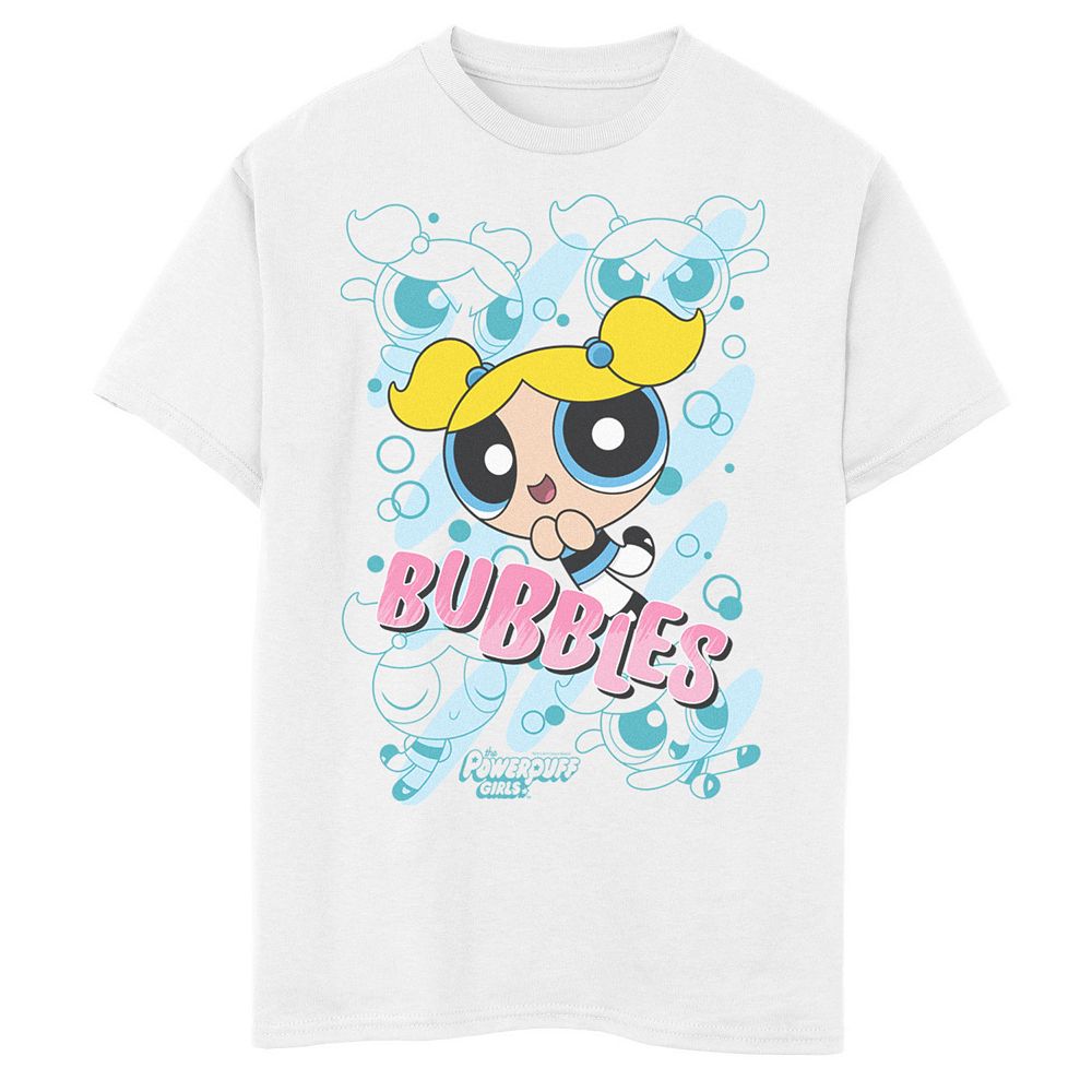 Boys 8-20 Cartoon Network Powerpuff Girls Bubbles Character Poses ...