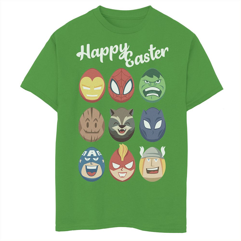 Boys 8-20 Marvel Easter Avengers Easter Eggs Graphic Tee