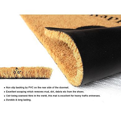 RugSmith Happy Fall Y'all Doormat - 18'' x 30''
