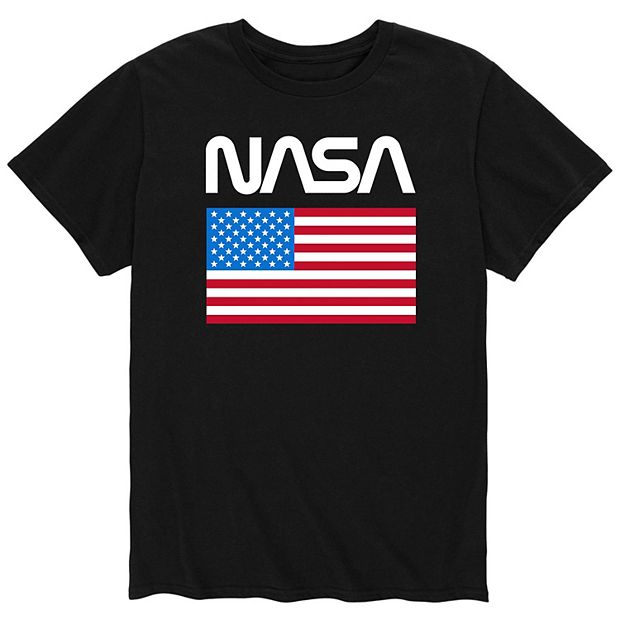 American Flag Nasa Logo