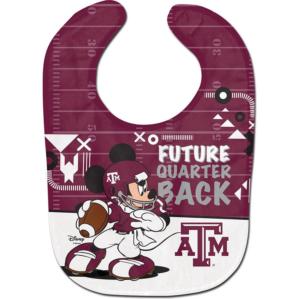 WinCraft Texas A&M Aggies Disney Mickey All Pro Baby Bib