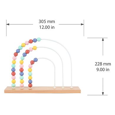 The Big One Kids™ Multicolor Rainbow Abacus Table Decor