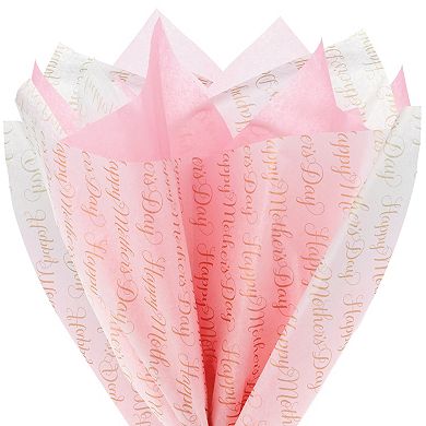 Hallmark Pink & White Lettering Mother's Day Tissue Paper 2-Pack