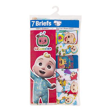 Toddler Boys CoComelon 7 Pack Brief Underwear