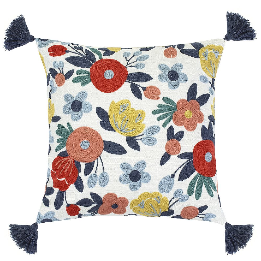 Levtex Home Josephina Floral Tassel Pillow