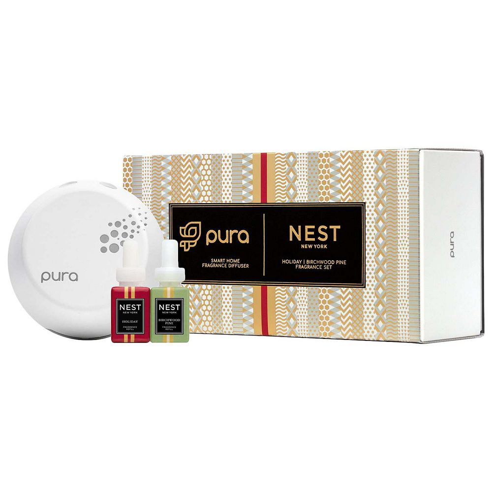 NEST New York Holiday & Birchwood Pine PURA Diffuser Set NEST New York Holiday & Birchwood Pine PURA Diffuser Set