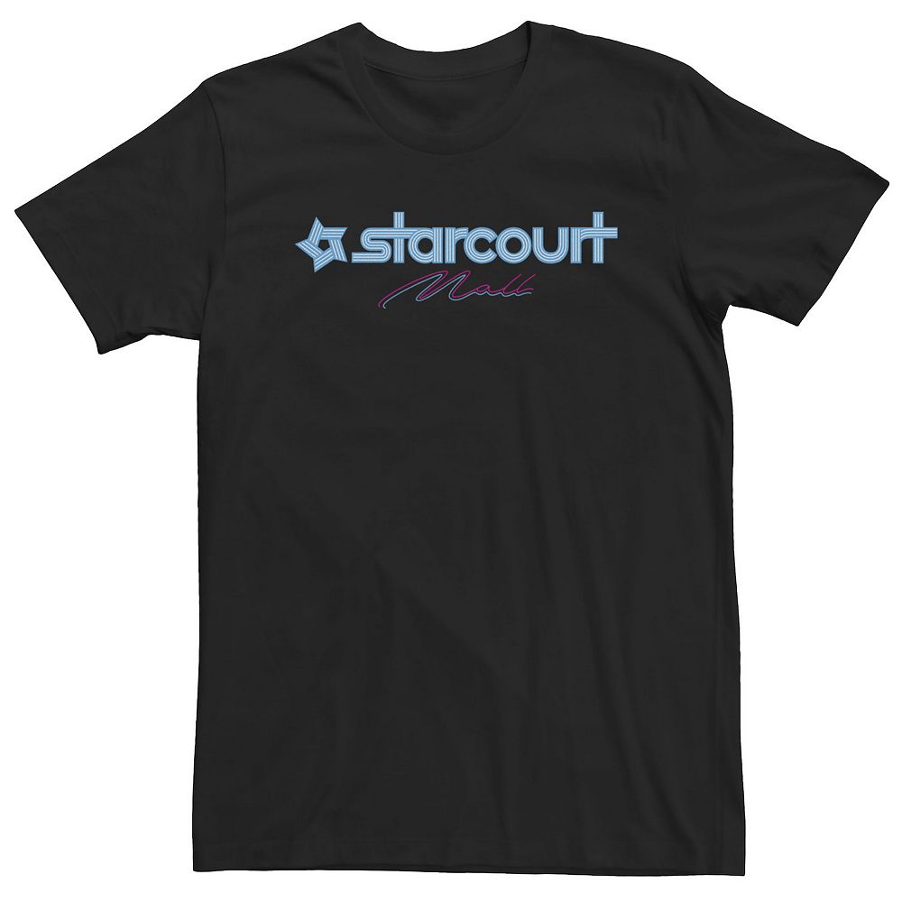 Big & Tall Stranger Things Starcourt Mall Logo Tee
