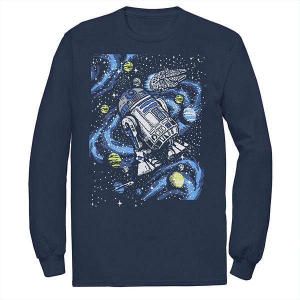 Men's Star Wars R2 Space Graphic Tee