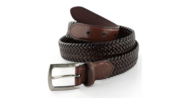 Dockers® Tubular Stretch Braided Leather Belt