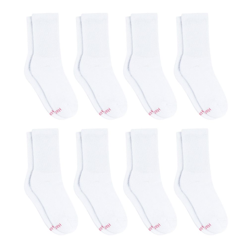 Women's Hanes® 8 Pairs Ultimate Moisture Wicking Crew Socks - HWUCC8