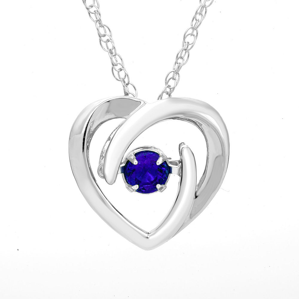 Boston Bay Diamonds Brilliance in Motion Sterling Silver Lab-Created ...