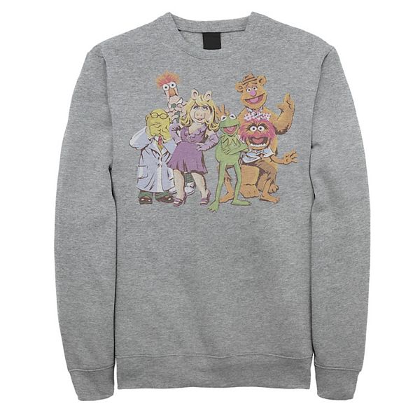 Disney's Muppets Men's Illustrated Fleece Sweatshirt