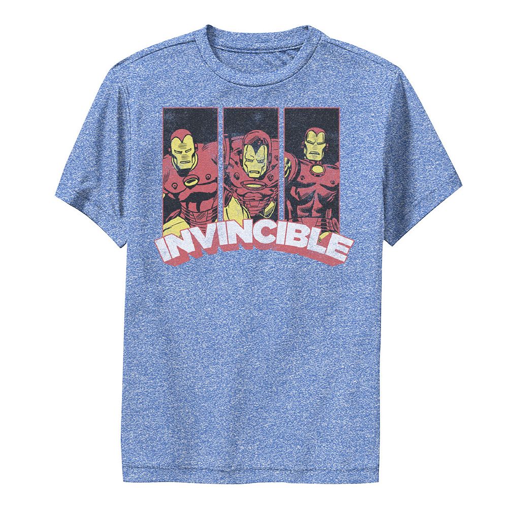 Boys 8-20 Marvel Comics Super Invincible Vintage Performance Tee