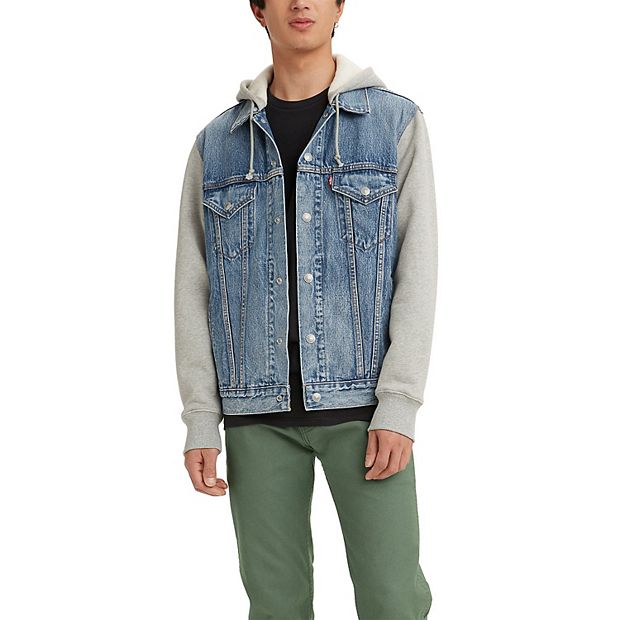 Men's Levi's® Hybrid Hoodie Trucker Jacket Men's Levi's® Hybrid Hoodie Trucker Jacket