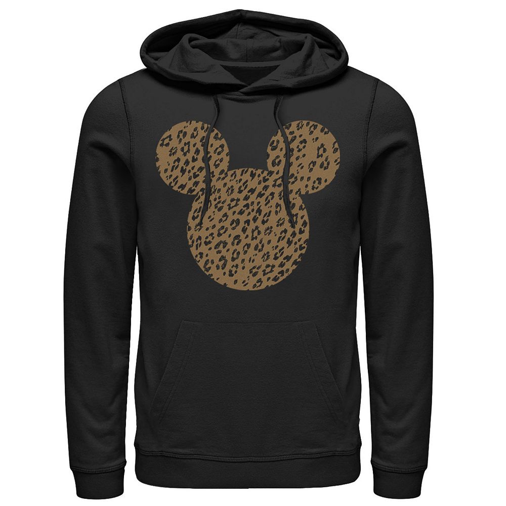 Disney's Mickey & Friends Mickey Mouse Cheetah Print Men's Hoodie