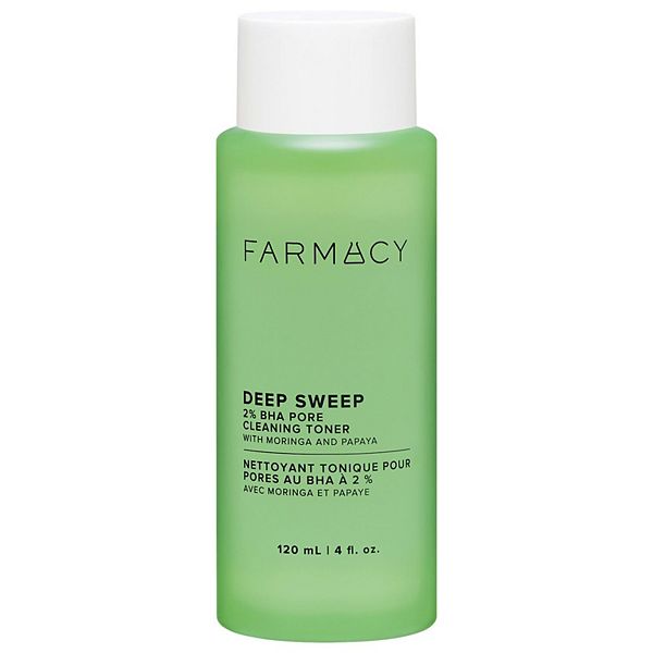 Farmacy Deep Sweep 2% BHA Pore Cleaning Toner with Moringa + Papaya