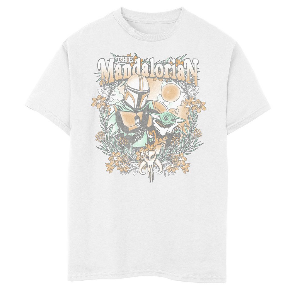 Boys 8-20 Star Wars: The Mandalorian & The Child aka Baby Yoda Floral ...