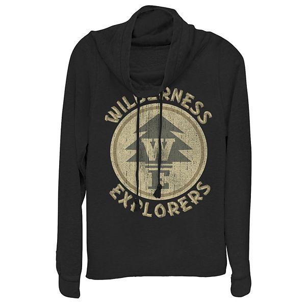 Disney / Pixar's Up Juniors' Wilderness Explorer Badge Cowlneck Graphic ...