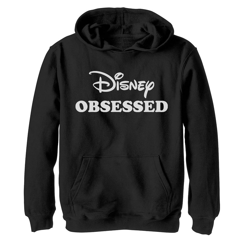 Disney's Boys 4-20 Obsessed Graphic Fleece Hoodie