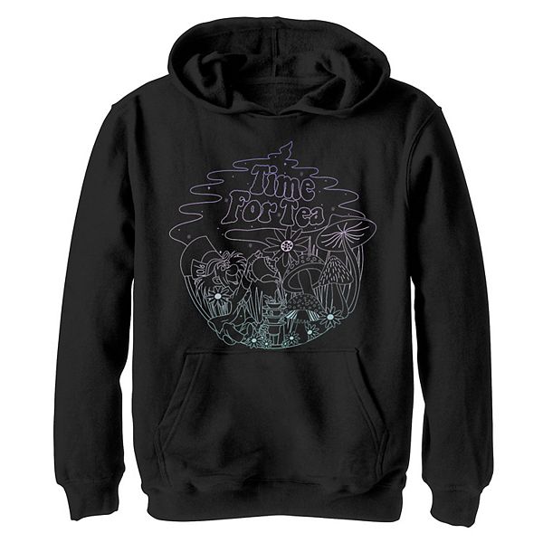 Disney's Alice In Wonderland Boys 4-20 Mad Hatter Time For Tea Line Art ...