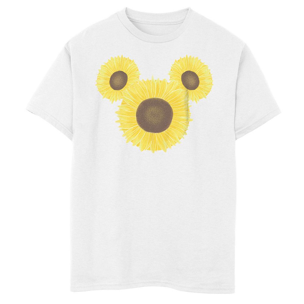 Disney's Mickey Mouse & Friends Boys 8-20 Mickey Sunflower Ears Graphic Tee