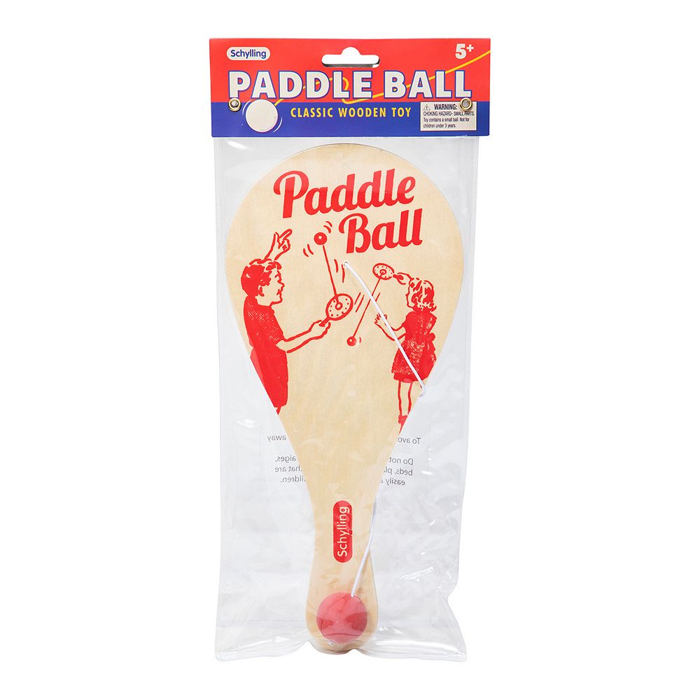 Neutral Schylling Paddle Ball Game