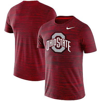 Men's Nike Scarlet Ohio State Buckeyes Big & Tall Velocity Space-Dye ...