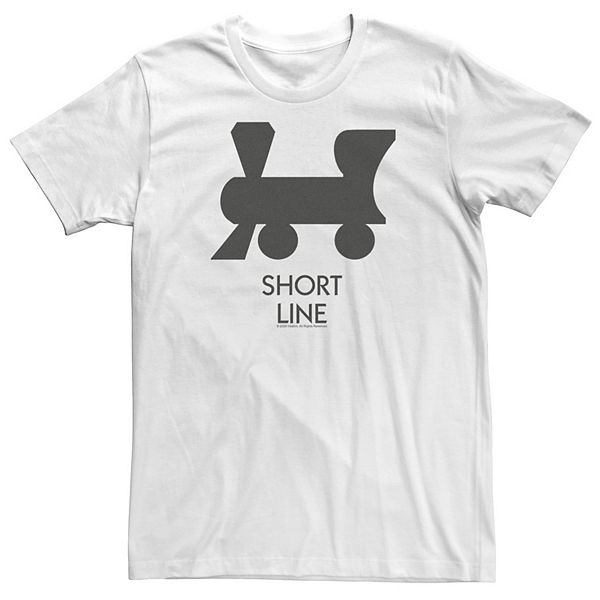 Big & Tall Monopoly Short Line Tee
