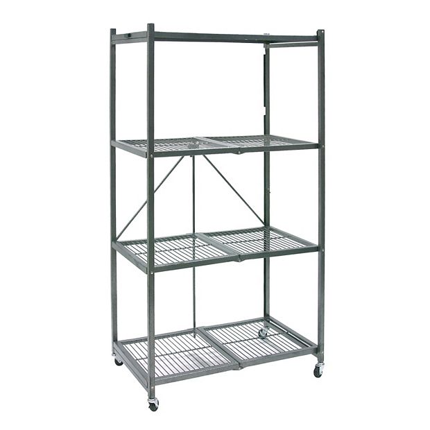 Origami Storage Shelves Origami Heavy Duty 4 Tier Rack 2 Pack