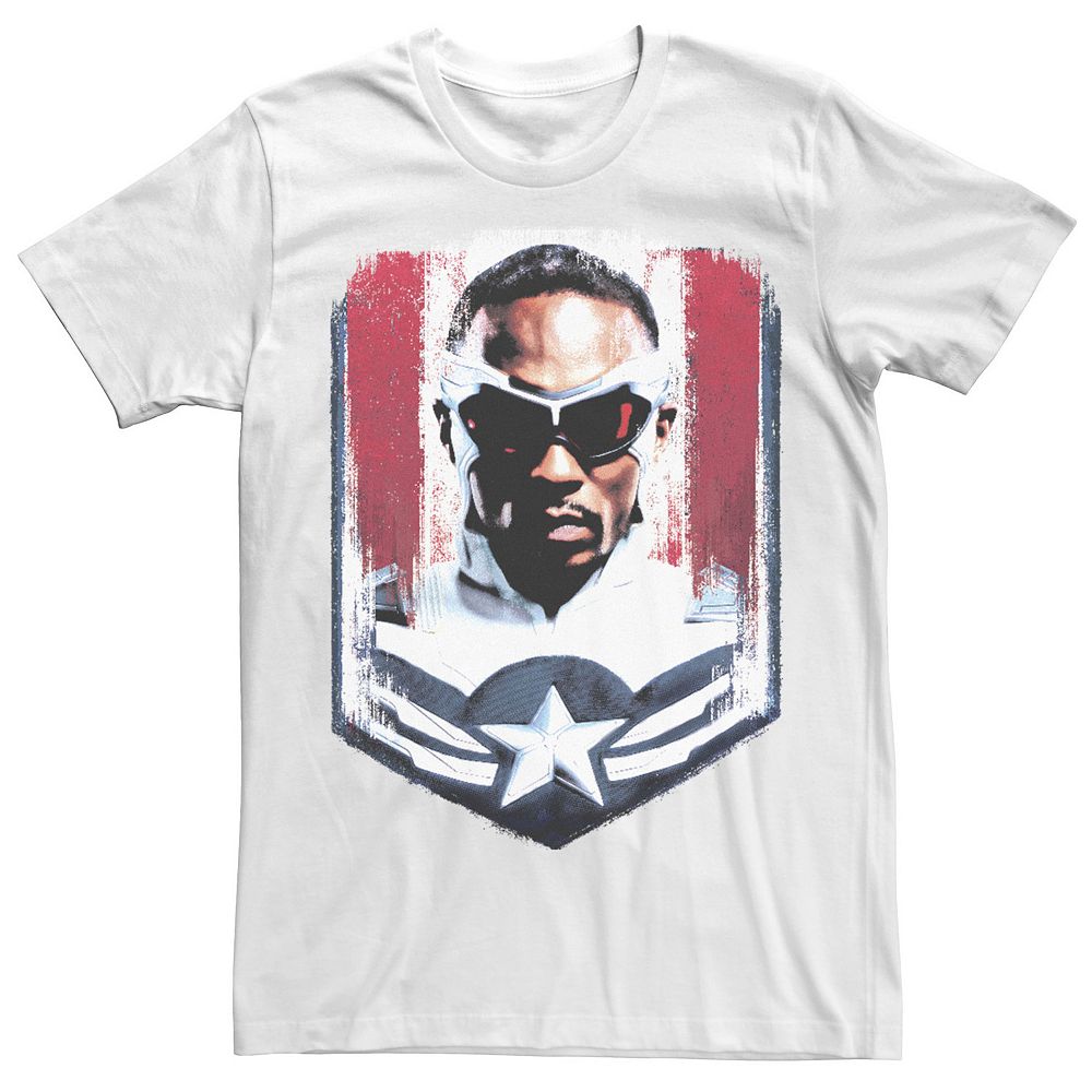 Men's Marvel The Falcon And The Winter Soldier Take On The Mantle Tee