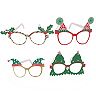 Table Fun Paper Christmas Glasses 4-Pack