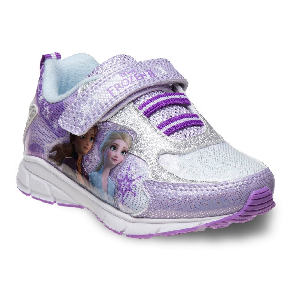 Disney's Frozen 2 Anna & Elsa Toddler Girls' Light-Up Sneakers