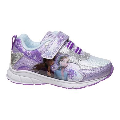 Disney's Frozen 2 Anna & Elsa Toddler Girls' Light-Up Sneakers