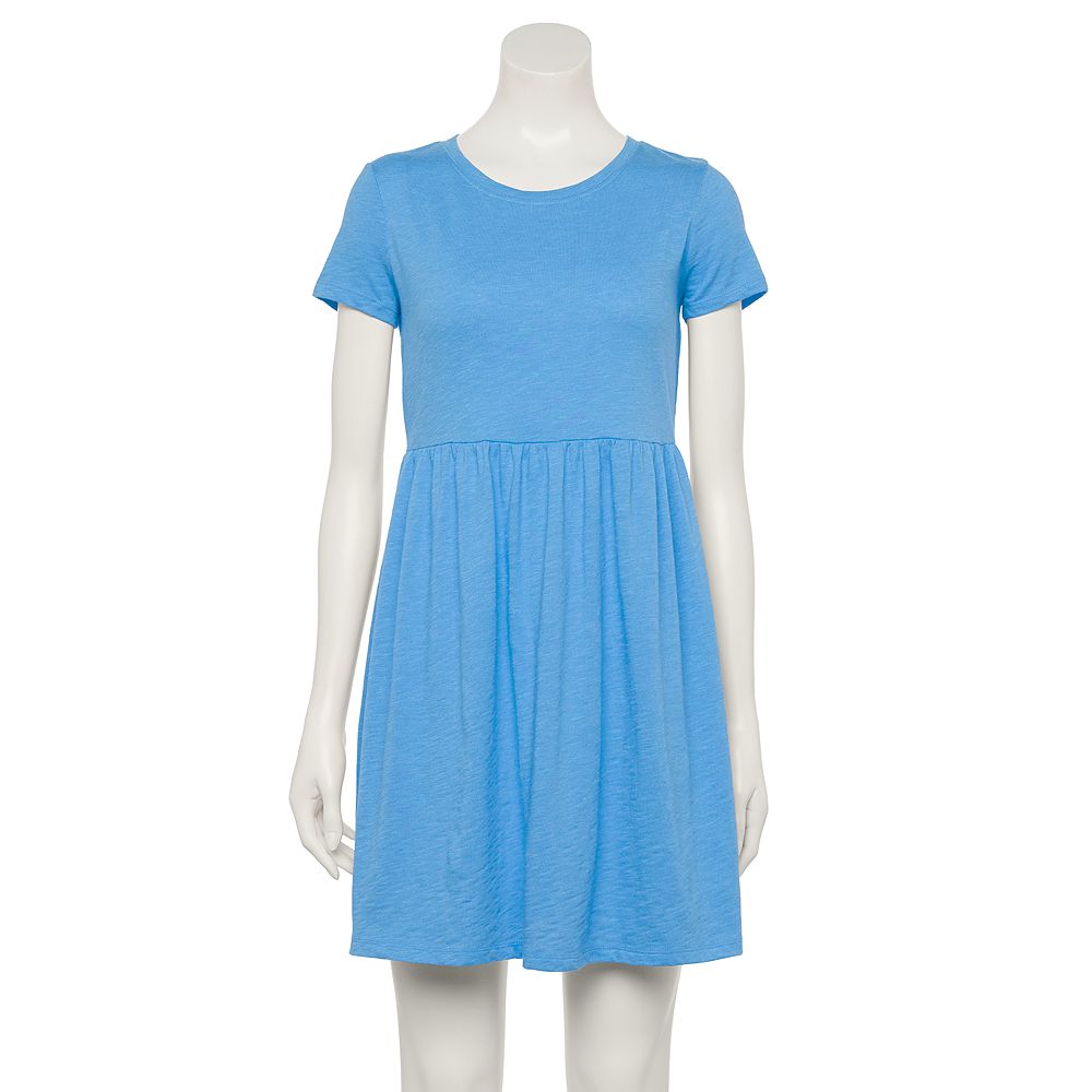 Juniors' SO® Simple Empire Tee Dress