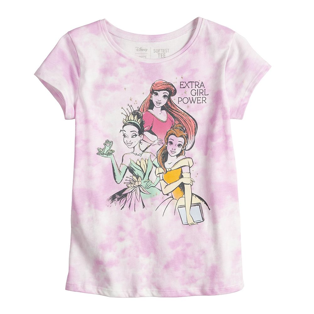 Disney Princess Girls 4-12 "Extra Girl Power" Graphic Tee by Jumping Beans®