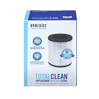 HoMedics TotalClean Replacement 7.72-in. Hepa-Type Filter