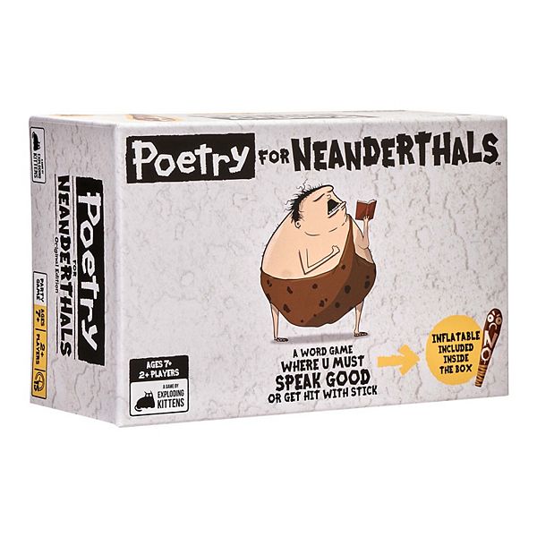 Poetry For Neanderthals Family Card Game